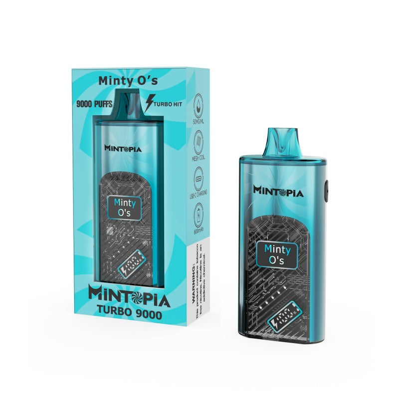 MiNTOPiA Turbo 9000 - Minty O's | America's Favorite Vape Shop – Price Point NY