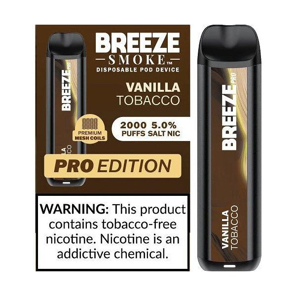 Breeze Pro - Vanilla Tobacco | America's No.1 Vape Shop – Price Point NY