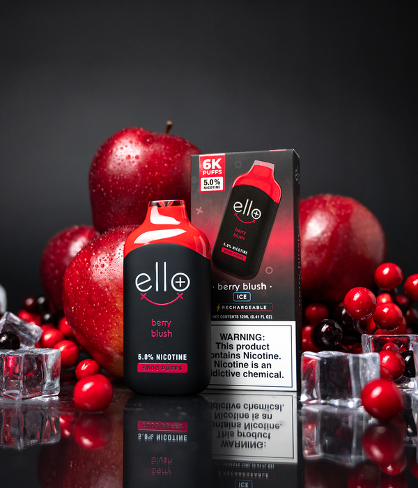 ELLO Plus - Berry Blush | 6000 Puff Disposable by BLVK – Price Point NY