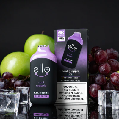 ELLO Plus - Cool Grapple | 6000 Puff Disposable by BLVK – Price Point NY