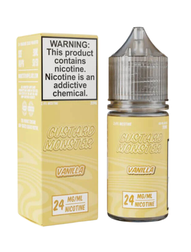 Vanilla By Custard Monster - Salt Nicotine - 30ml (TFN) – Price Point NY