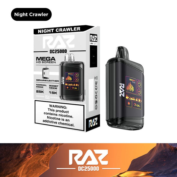 RAZ DC25000 - Nightcrawler | America's No.1 Online Vape Shop – Price ...