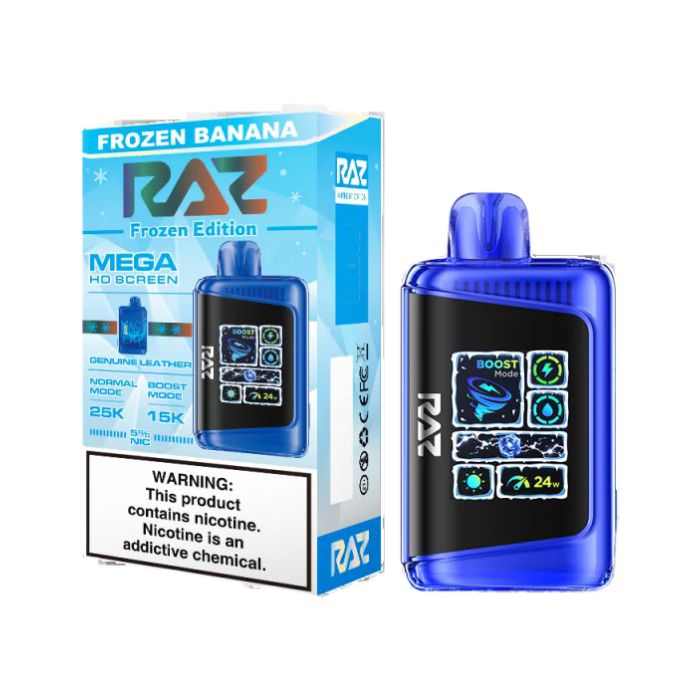 RAZ DC25000 - Frozen Banana | America's No.1 Online Vape Shop – Price ...