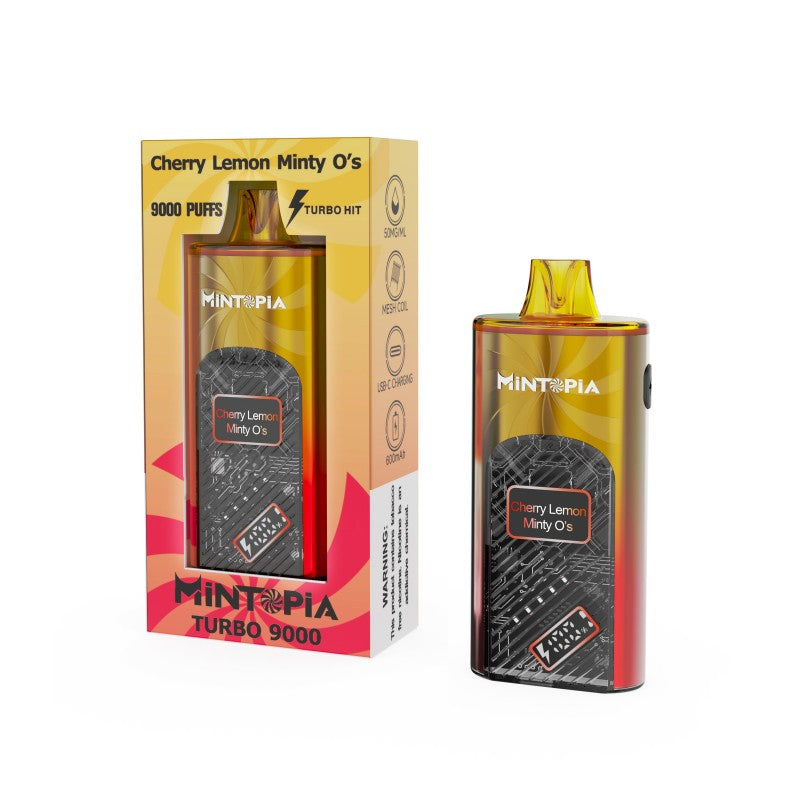 MiNTOPiA Turbo 9000 - Cherry Lemon Minty O's | America's Favorite Vape Shop – Price Point NY