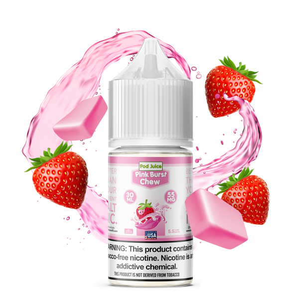 Pod Juice TFN Salt Nic - Pink Burst | 30ml - America's Vape Shop ...