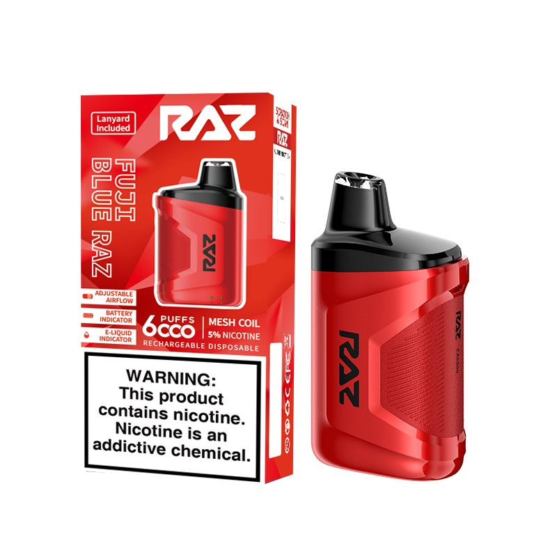 RAZ CA6000 - Fuji Blue Raz | Powered by GEEKVAPE – Price Point NY