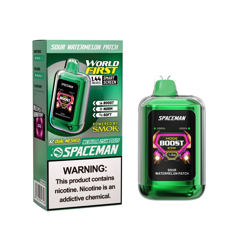 SPACEMAN NEBULA 25k - Sour Watermelon Peach | America's No.1 Vape Shop ...