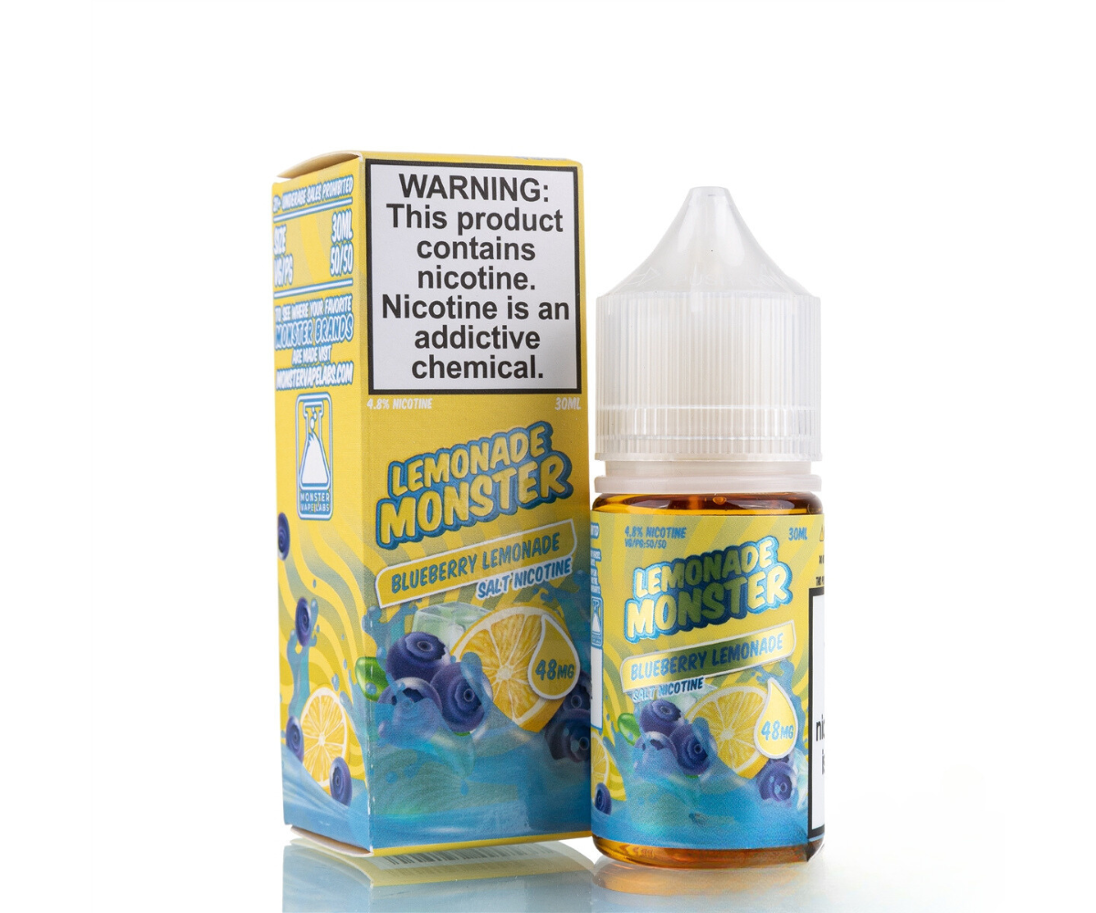 Blueberry Lemonade By Lemonade Monster - Salt Nicotine - 30ml (TFN ...