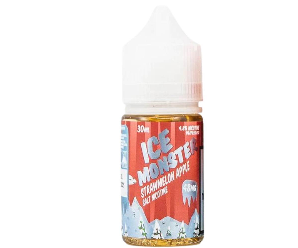 Strawmelon Apple By Ice Monster - Salt Nicotine - 30ml (TFN) – Price ...
