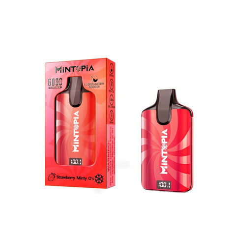 MiNTOPiA - Strawberry Minty O's | 6000 Puffs | America's Favorite Vape Shop – Price Point NY
