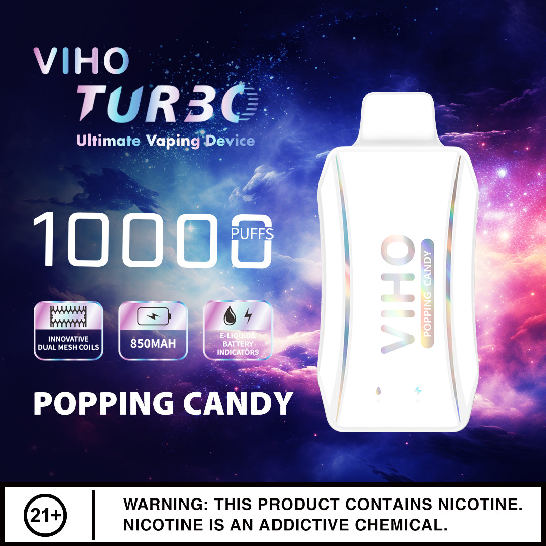 VIHO Turbo 10k - Popping Candy | America's No.1 Online Vape Shop ...