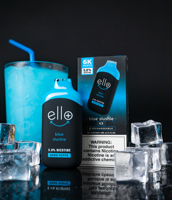 ELLO Plus - Blue Slushie | 6000 Puff Disposable by BLVK – Price Point NY