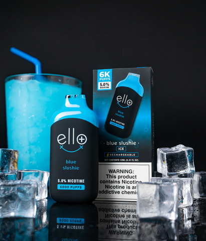 ELLO Plus - Blue Slushie | 6000 Puff Disposable by BLVK – Price Point NY