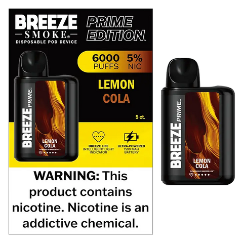 Breeze Prime - Lemon Cola | America's No.1 Vape Shop – Price Point NY