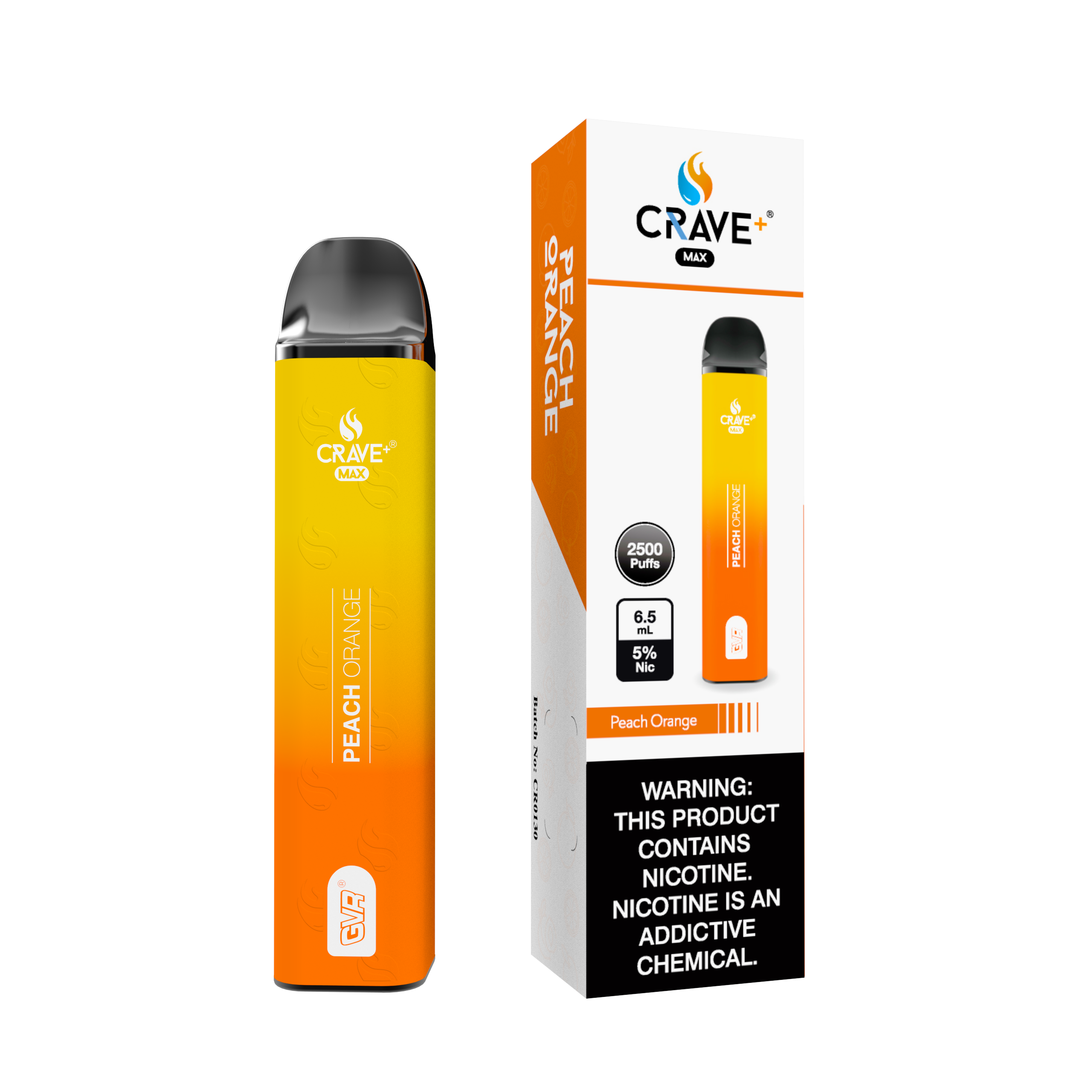 CRAVE Max - Peach Orange | Crave On @ America's No.1 Online Vape Shop ...