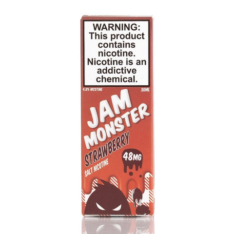 Strawberry By Jam Monster - Salt Nicotine 48mg - 30ml (TFN) – Price ...