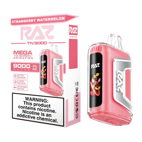 RAZ TN9000 - Strawberry Watermelon | America's No.1 Online Vape Shop – Price Point NY