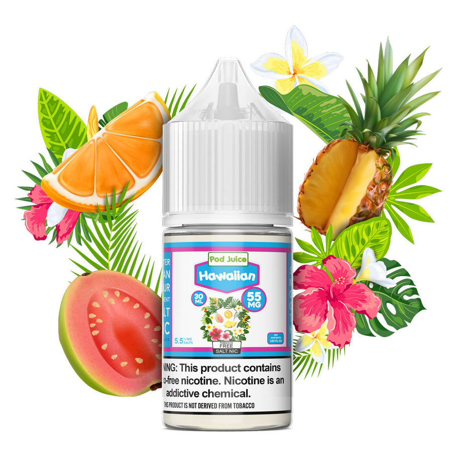 Pod Juice TFN Salt Nic - Hawaiian | 30ml - America's Vape Shop – Price ...