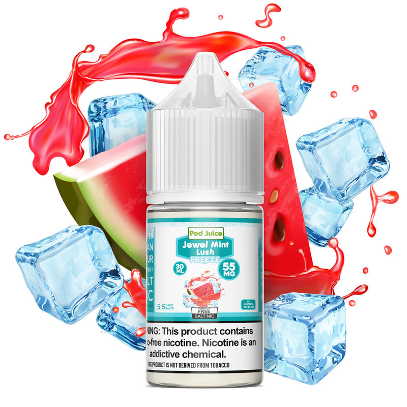 Pod Juice TFN Salt Nic - Jewel Mint Lush Freeze - America's Vape Shop ...